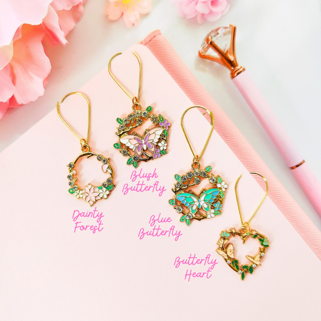 Sparkle Forest Dangle Clip - The Dotted Line